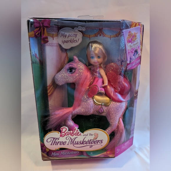 Mattel | Toys | Barbie The Three Musketeers Mini Musketeers Doll Pink ...